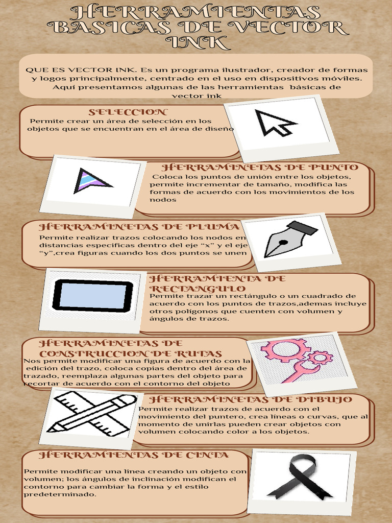 Herramientas Basicas de Vector Ink | PDF