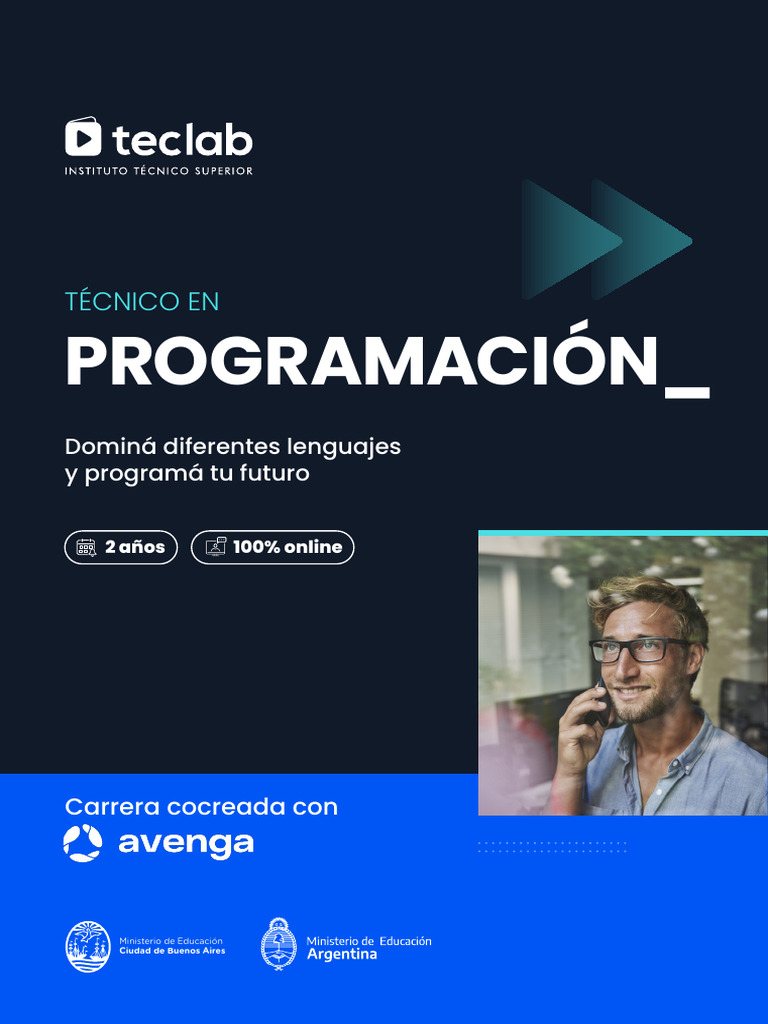 Plan de Estudio Programacion Teclab | PDF | Software | Software de la aplicacion