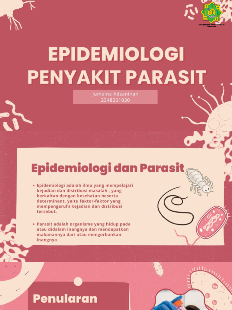 Epidemiologi Penyakit Parasit | PDF