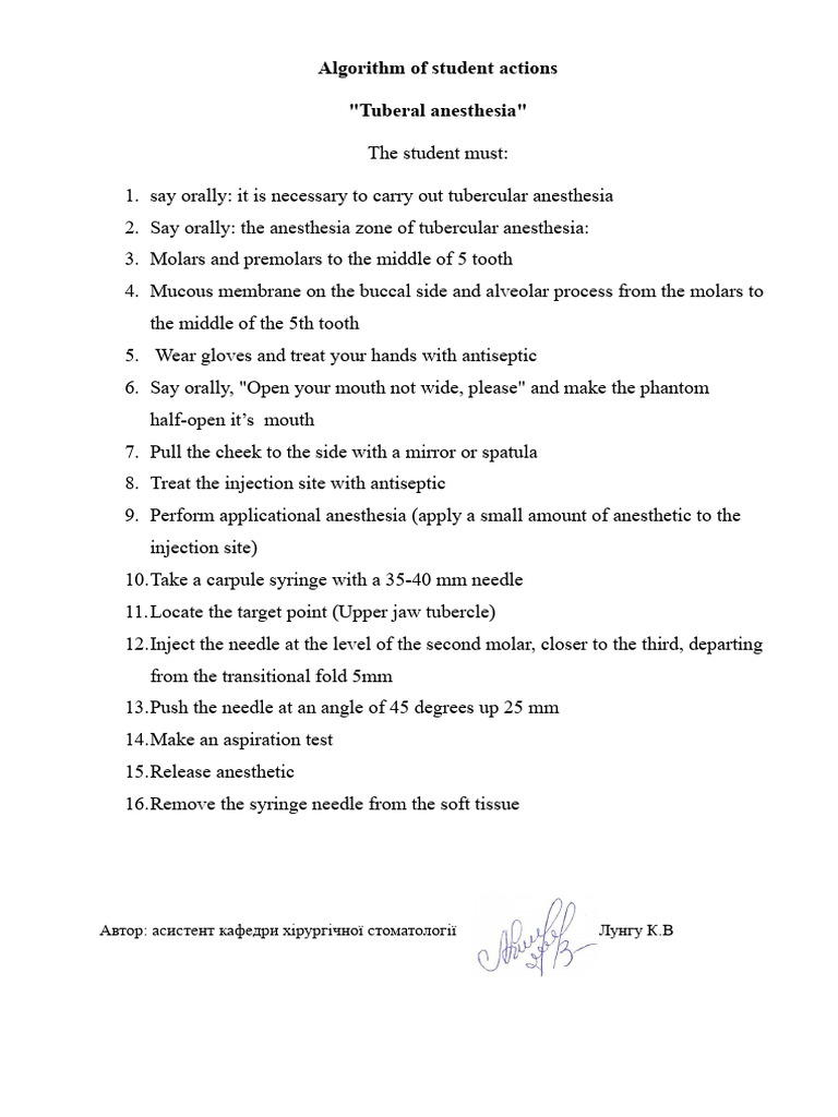 Surgery Oski Dentistry, 5th Course | PDF | Syringe | Tooth