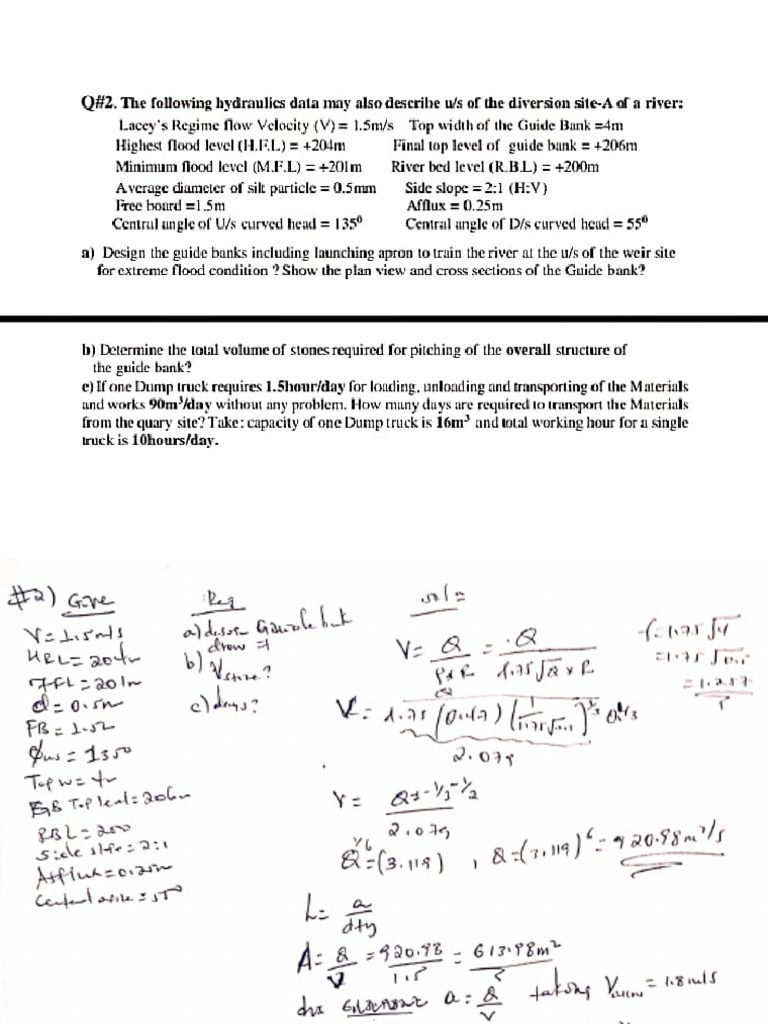 Hydraulics Structure Pdf