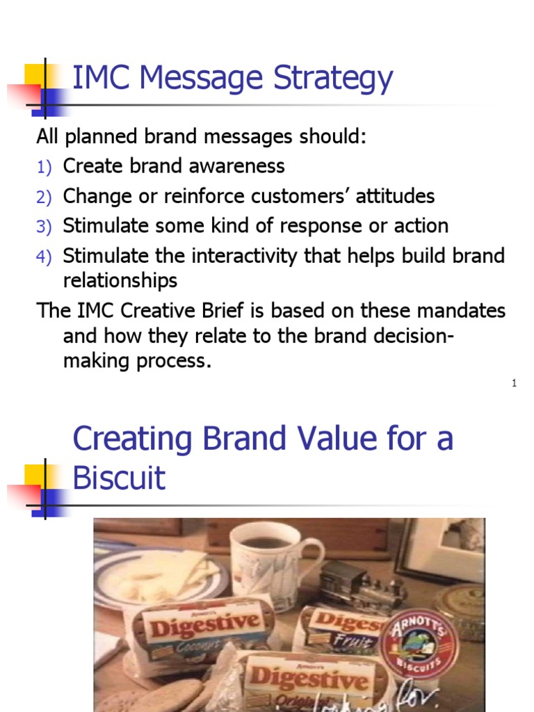 9-IMC Message Strategy | PDF | Emotions | Strategic Management