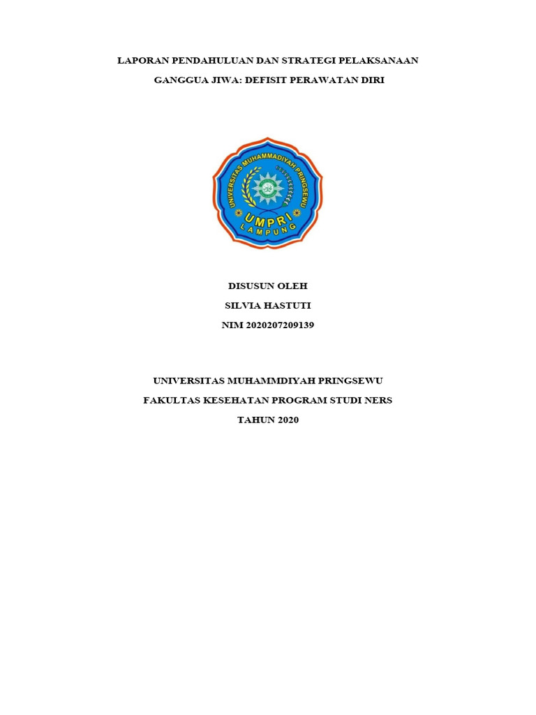 LP SP DPD Silvia Hastuti. | PDF