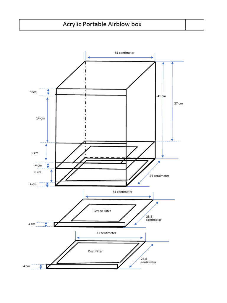 Acrylic Box Transparent | PDF | Poly(Methyl Methacrylate) | Personal ...