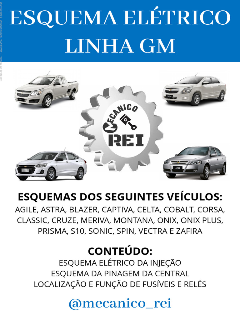 Apostila de Diagramas Da GM v3 0 | PDF | Relé | Ar condicionado