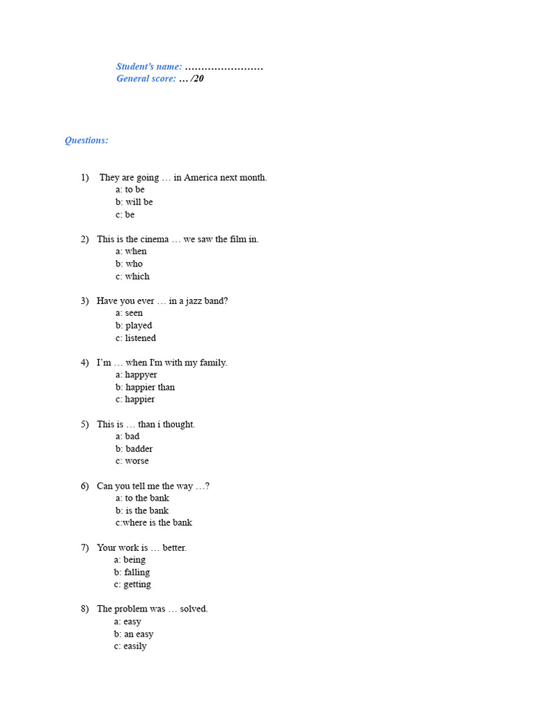 Student's Name | PDF | Cognitive Science | Cognition
