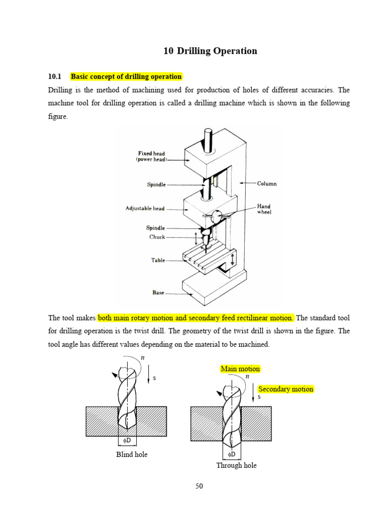 10 Drilling operation | PDF | Drilling | Secondary Sector Of The Economy