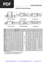 API 650 Flange Dimensions Table | PDF | Pipe (Fluid Conveyance ...