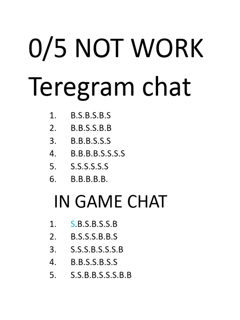 In-Game Chat Patterns Analysis | PDF