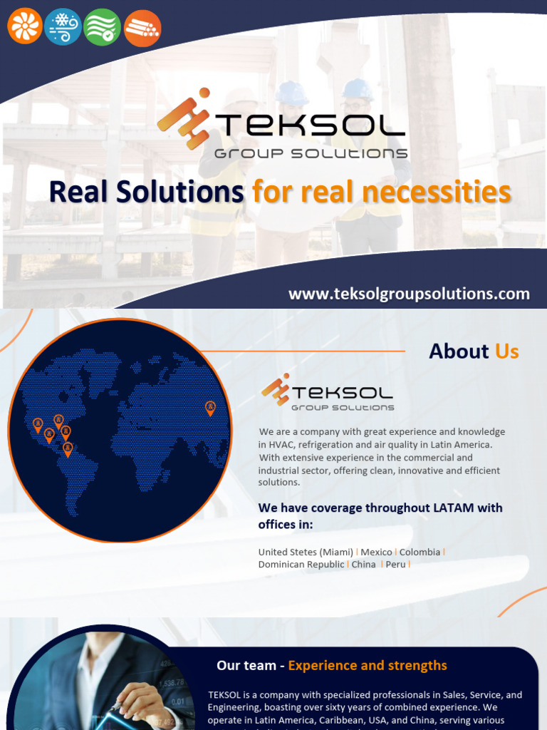 Teksol Line Card Eng Caribe | PDF | Duct (Flow) | Air Conditioning