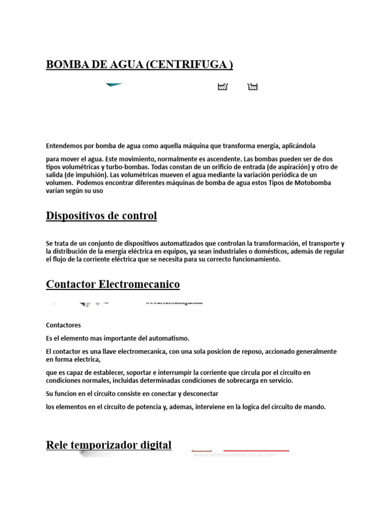 Teoria Itc TP 2 | PDF | Relé | Cambiar