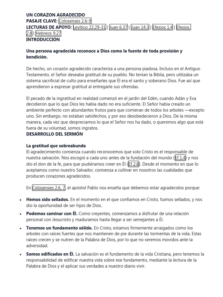 Un Corazon Agradecido | PDF | Dios | Cristo (título)