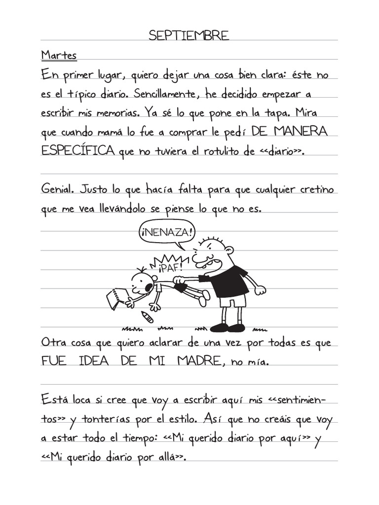 Diario de Un Pringao Greg | PDF