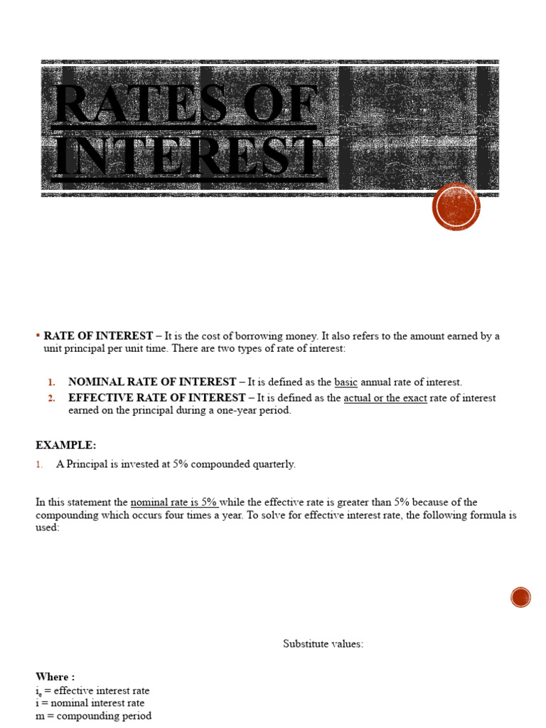 Module+3 +Rates+of+Interest+and+Equivalence | PDF | Interest | Interest ...