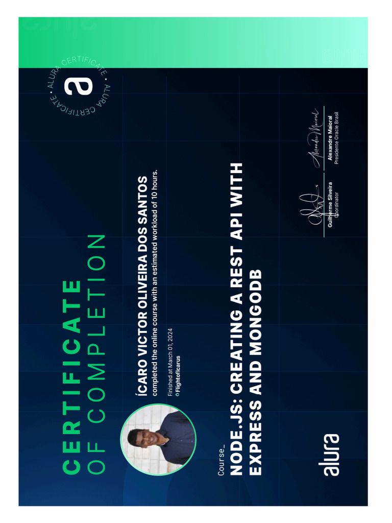 Node Creating A Rest Api With Express And Mongodb Pdf