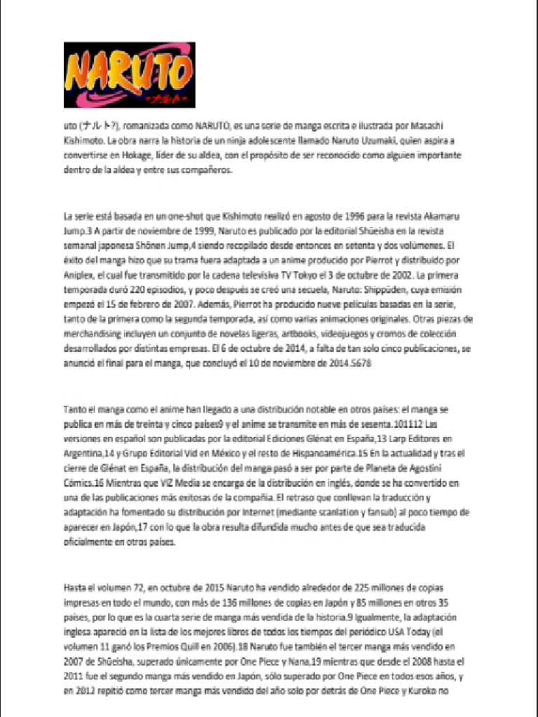 Naruto | PDF