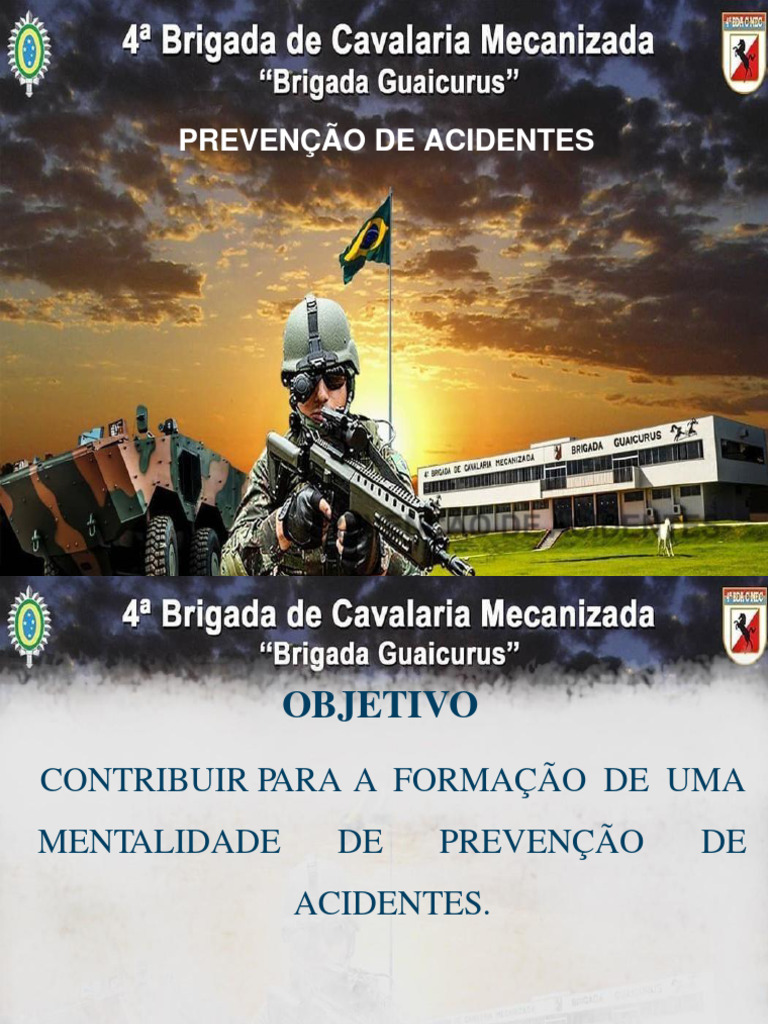 Prevencao de Acidentes - 4 Bda C Mec Corrigido | PDF | Fator de risco ...