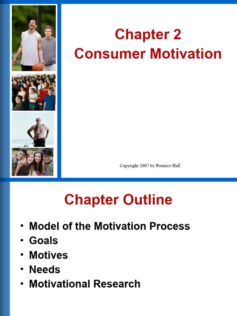Chapter 2 - Consumer Motivation | Download Free PDF | Motivational ...