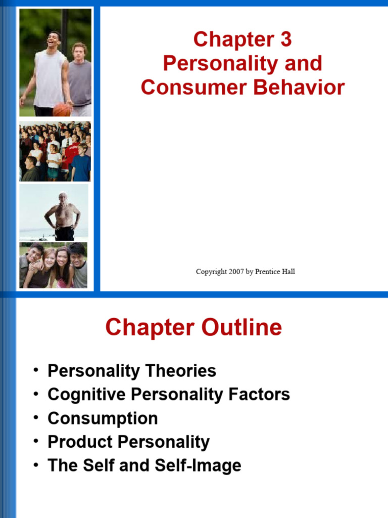 Chapter 3 - Personality and Consumer Behavior | PDF | Id | Personality Psychology
