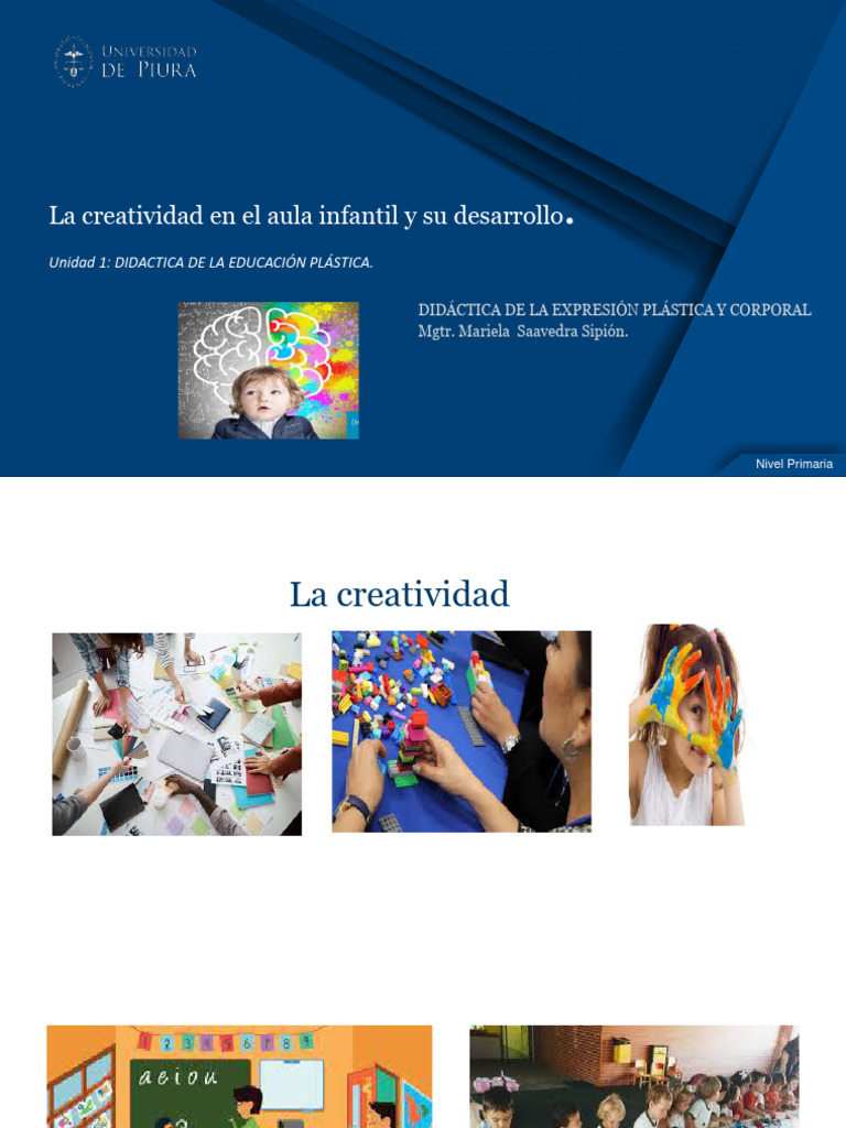 Creatividad en el Aula Infantil | PDF | Creatividad | Curiosidad