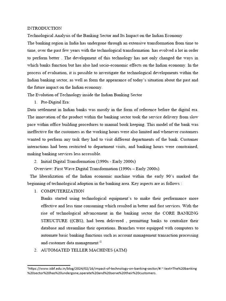 technological analysis | Download Free PDF | Banks | Computer Security