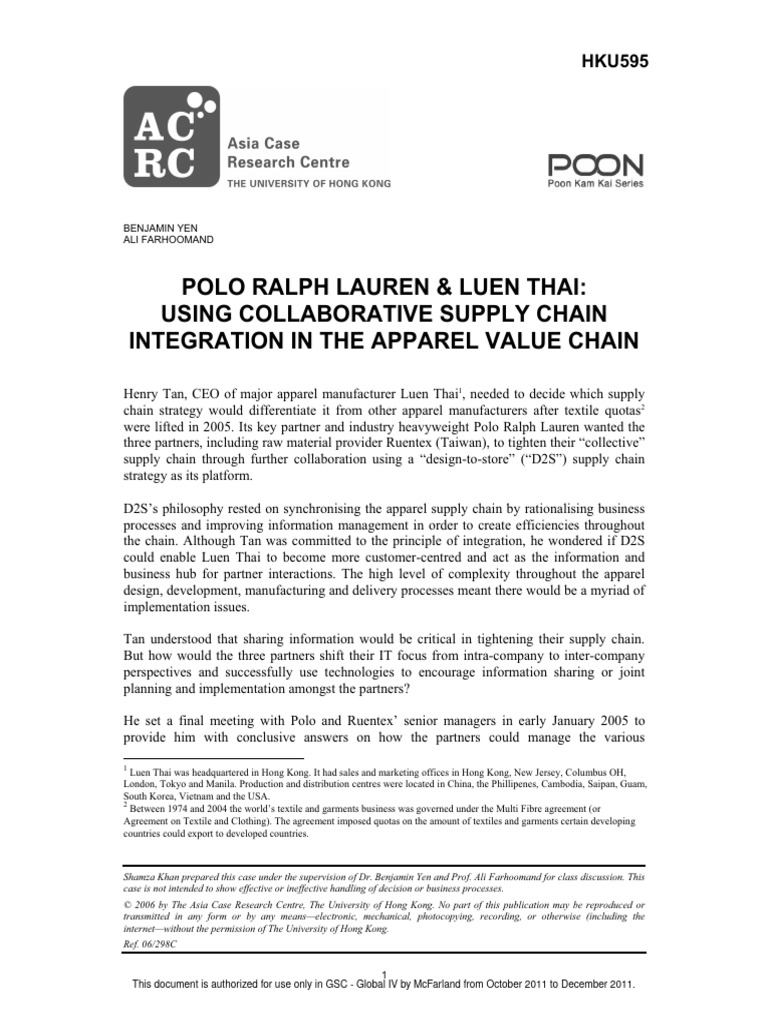Polo Ralph Lauren | PDF