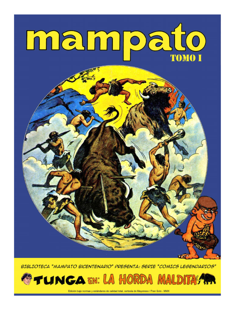 Tunga - T01 - La Horda Maldita (Generacion - Mampato) | PDF