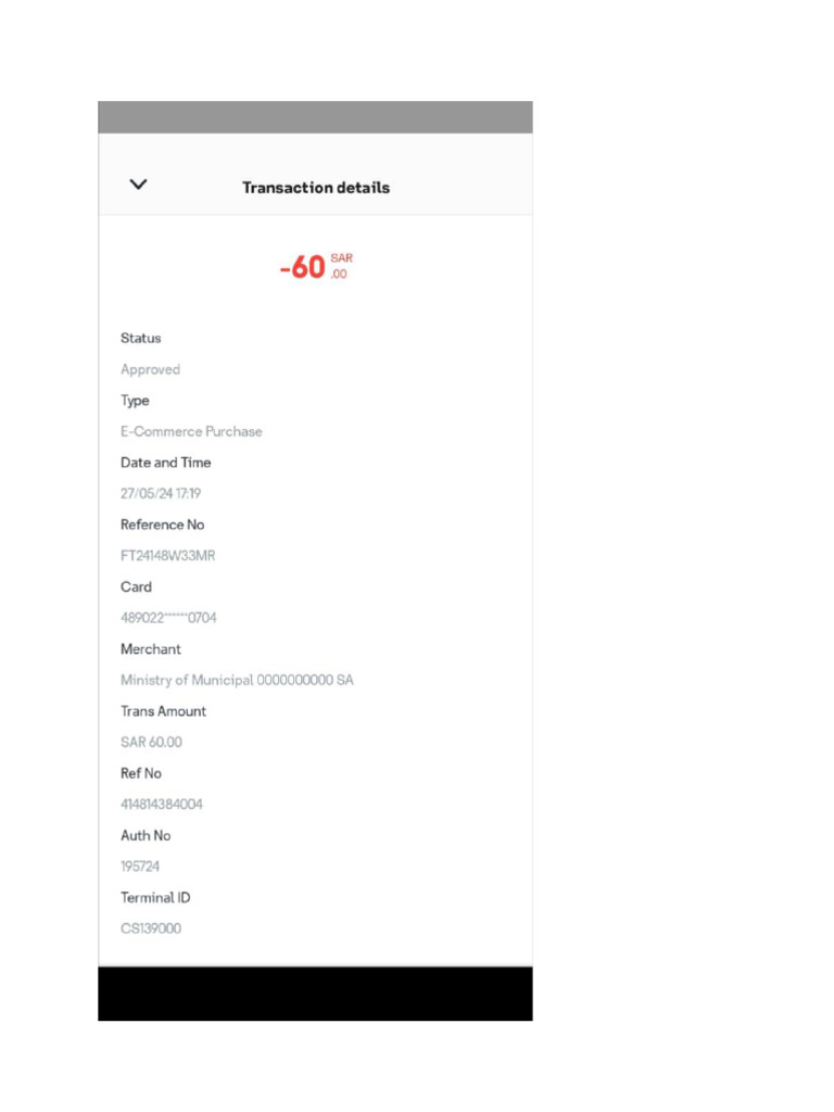 STC Pay Receipt | PDF