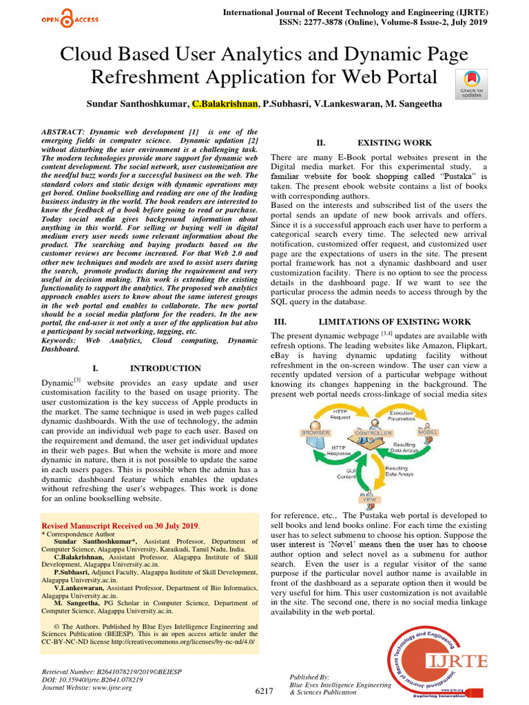 Cloud Based User Analytics | PDF | Ajax (Programming) | World Wide Web