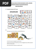 Standard 1 Mathematics 100 Questions | PDF | Shape | Rectangle