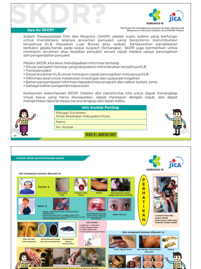 Lembar Balik SKDR | PDF