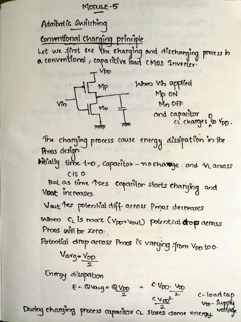 Lower POwer VLSI Module 5 KTu | PDF | Science & Mathematics
