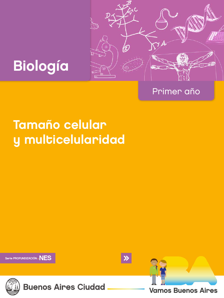 Biología: Tamaño Celular y Multicelularidad | PDF | Enseñando | Aprendizaje
