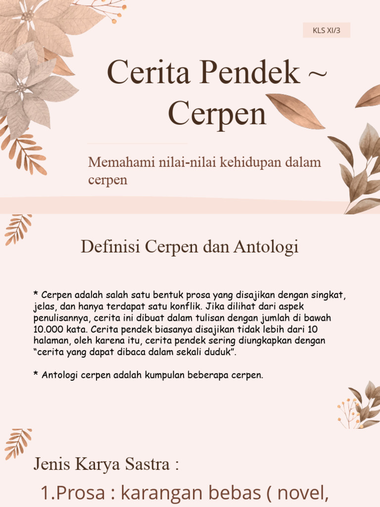 CERPEN | PDF