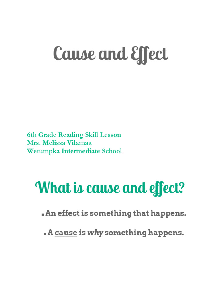 Cause N Effect | PDF | Postage Stamp