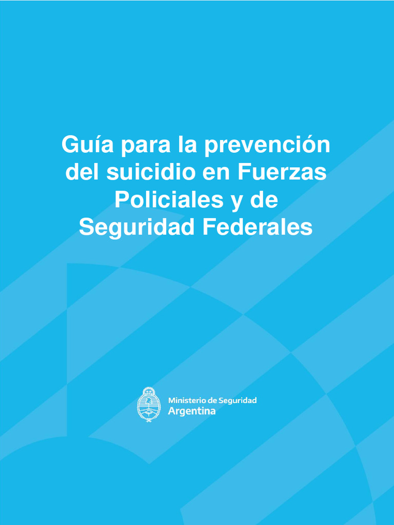 MINSEG Guía para La Prevención Del Suicidio | PDF | Suicidio | Las ...
