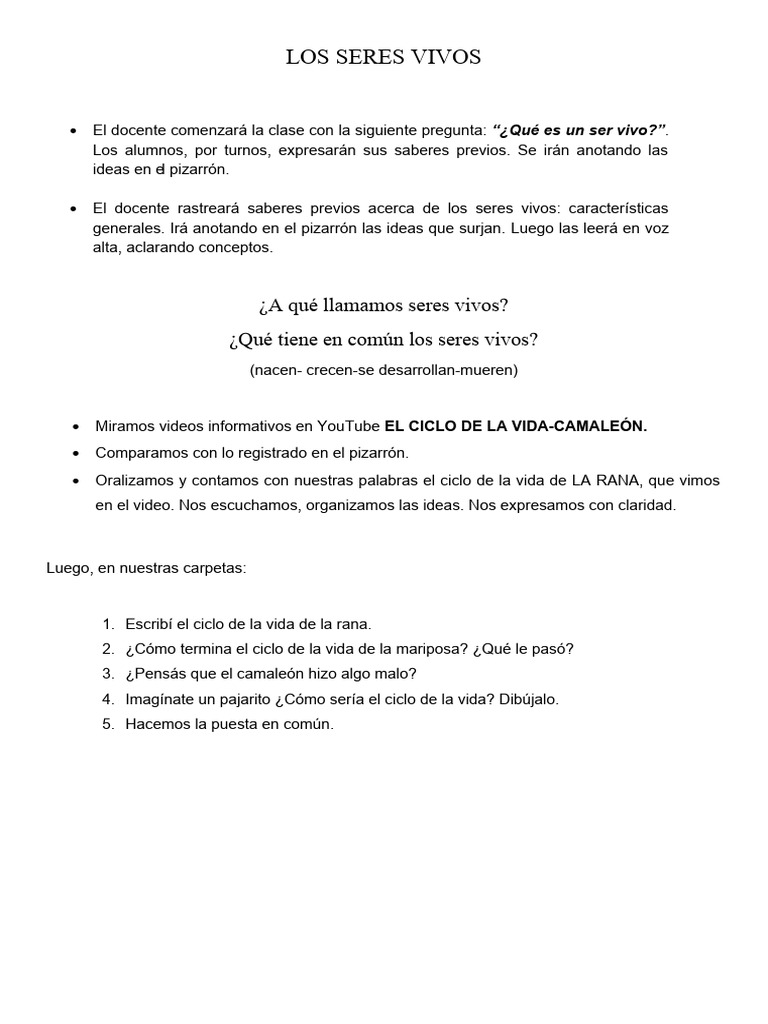 Introducción a los Seres Vivos y Ecosistemas | PDF | Siembra | Hongo