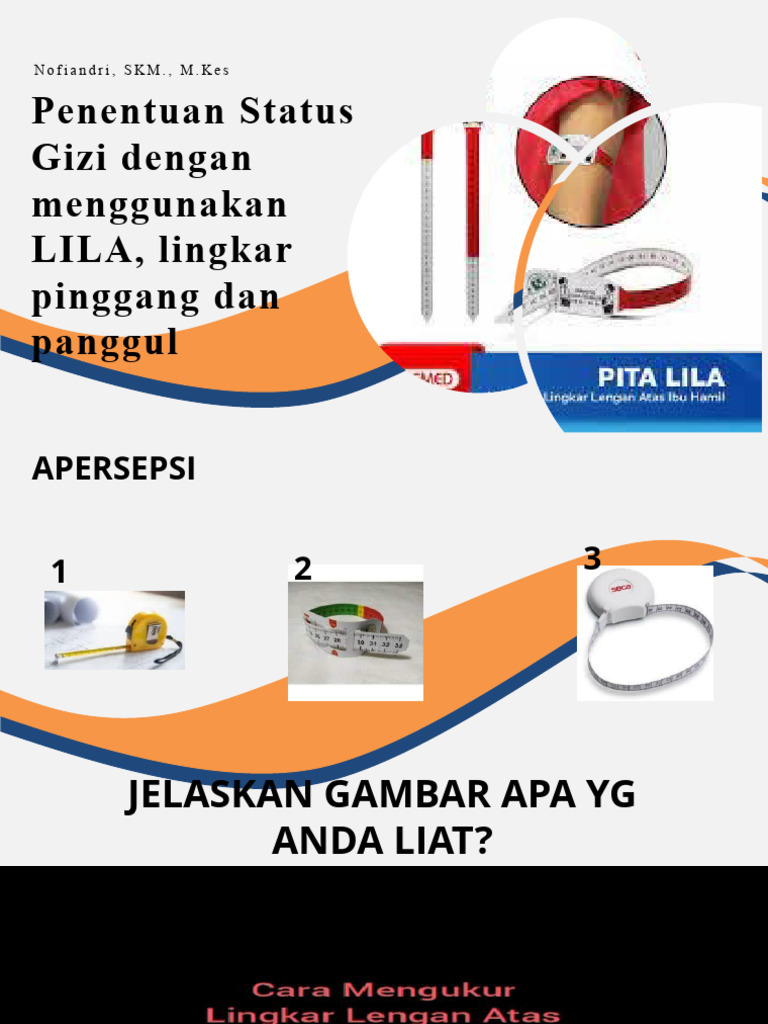 Pengukuran LILA untuk Status Gizi Ibu | PDF | Sains & Matematika | Gaya ...