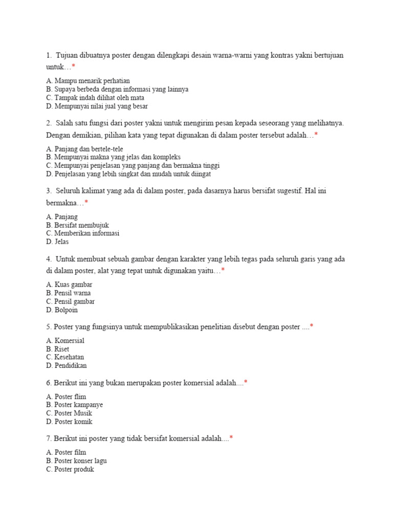 Soal SBD Pak TJ | PDF | Seni & Disiplin Bahasa | Kajian Bahasa Asing