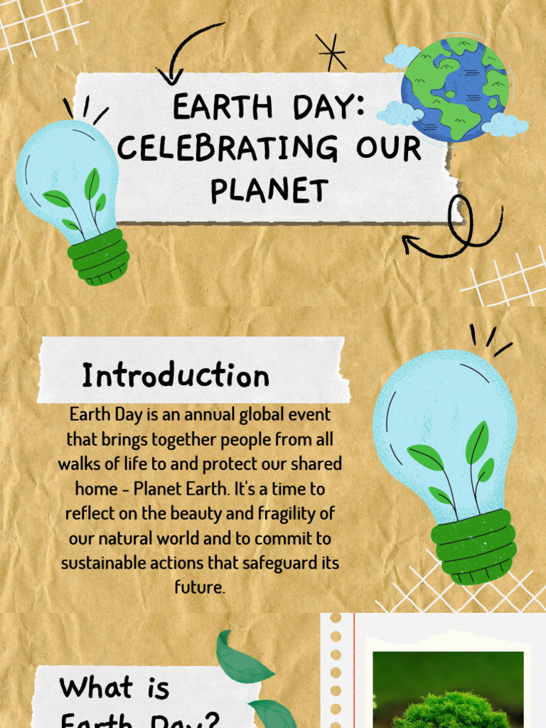 Earth Day: Celebrating Our Planet's Future | PDF | Recycling ...
