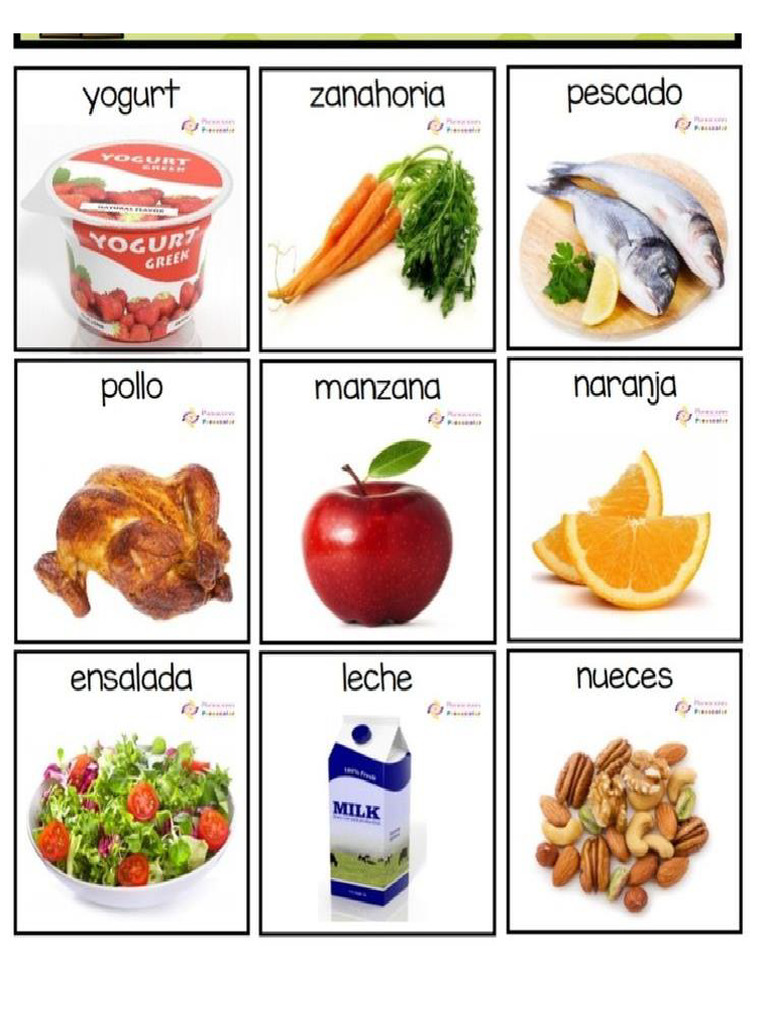 imageens de alimentos saludables | PDF