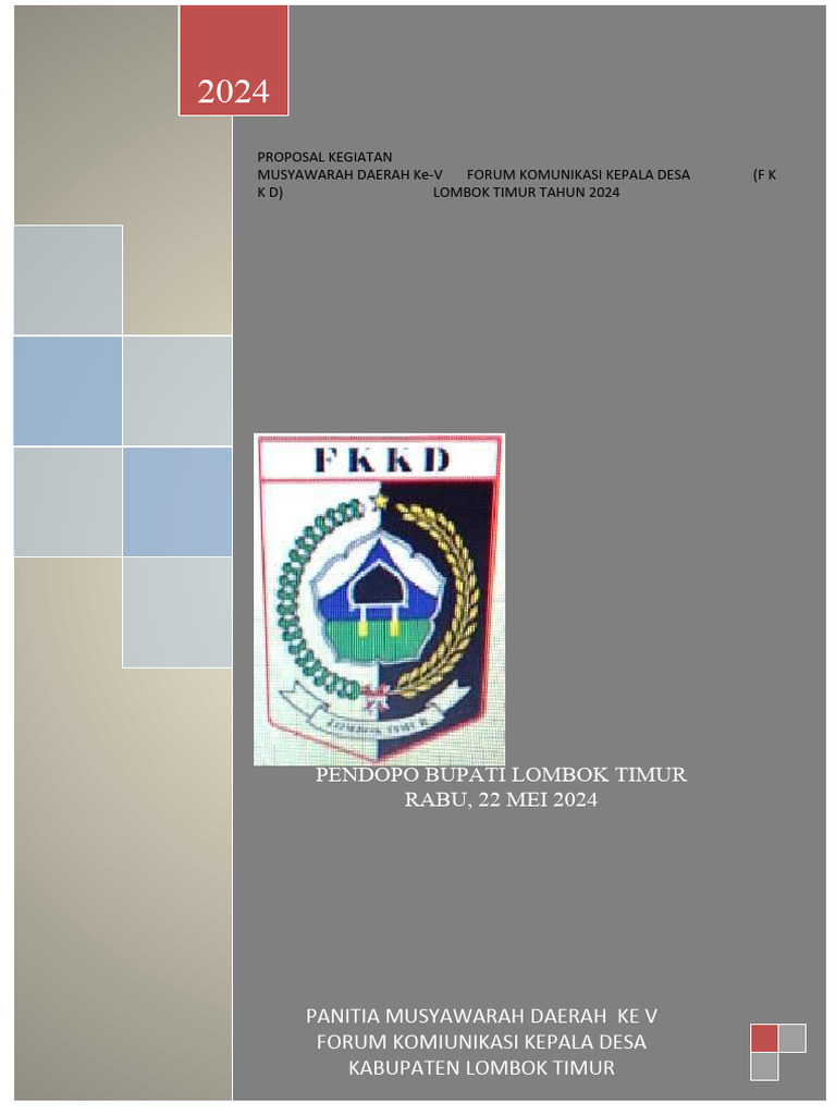 Proposal FKKD | PDF | Kajian Bahasa Asing