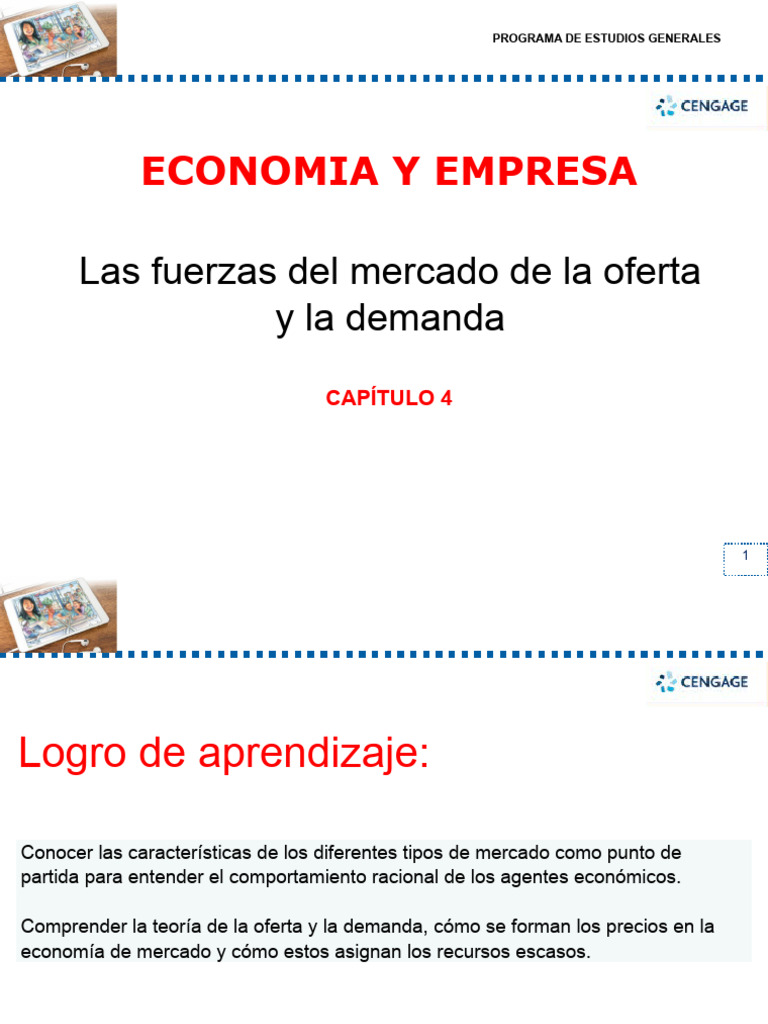 Capítulo 4 Las fuerzas de mercado de la Oferta y la Demanda | PDF | Mercado (economía) | Oferta ...