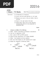 RTMNU papers-III Sem-Summer-2024 | PDF | Transformer | Field Effect ...