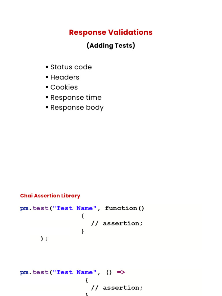 Response+Validations | Download Free PDF | Json | Http Cookie