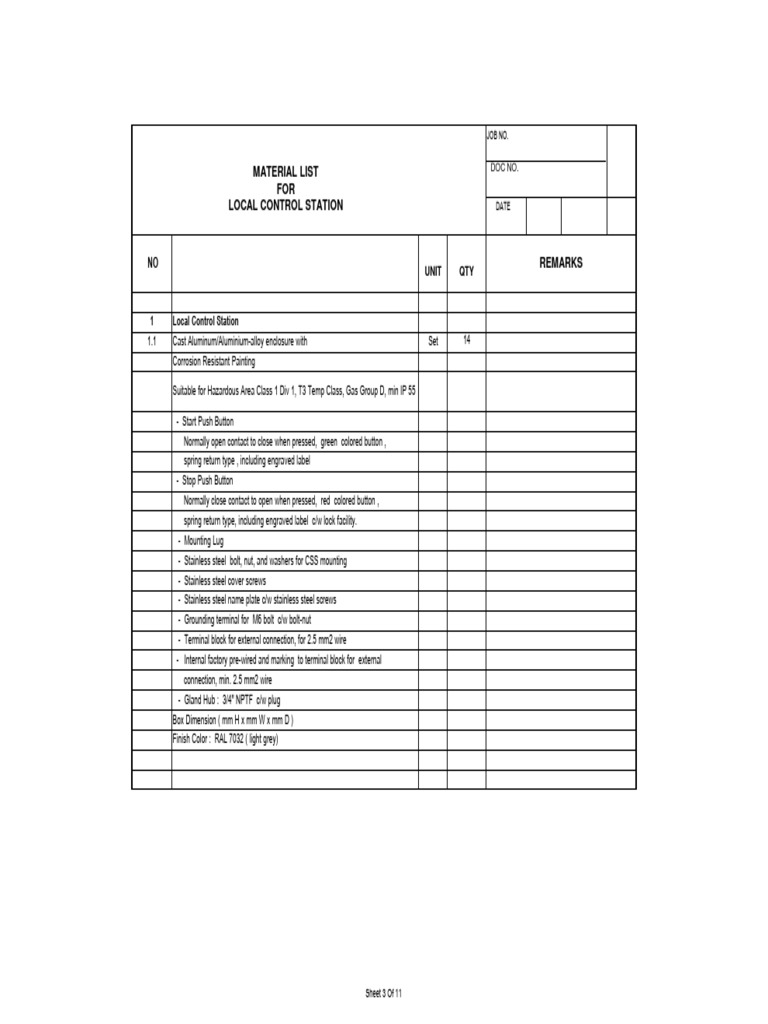 ML LCS | PDF | Screw | Switch
