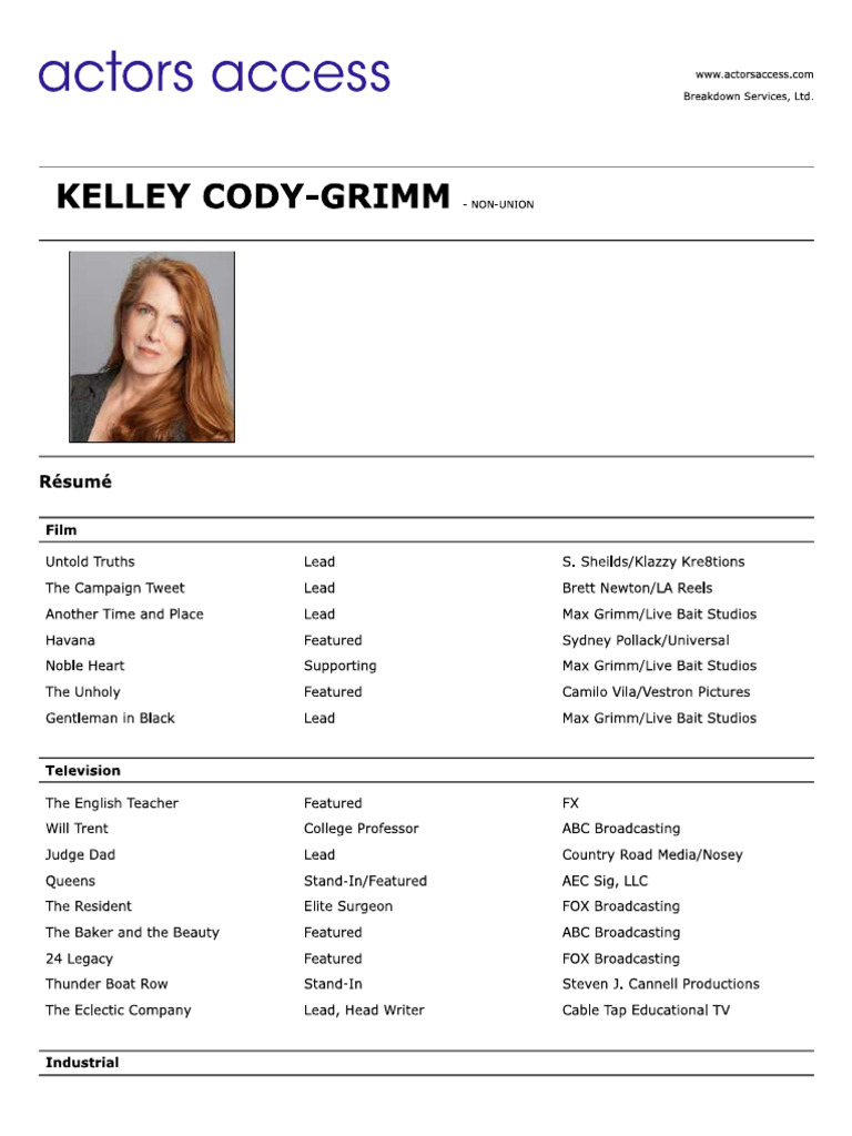 Kelley 2024 Resume | PDF