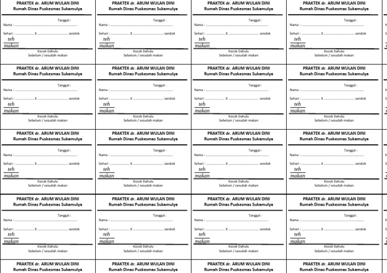 Label Sirup A4 | PDF | Memasak, Makanan, & Anggur | Kesehatan Holistik