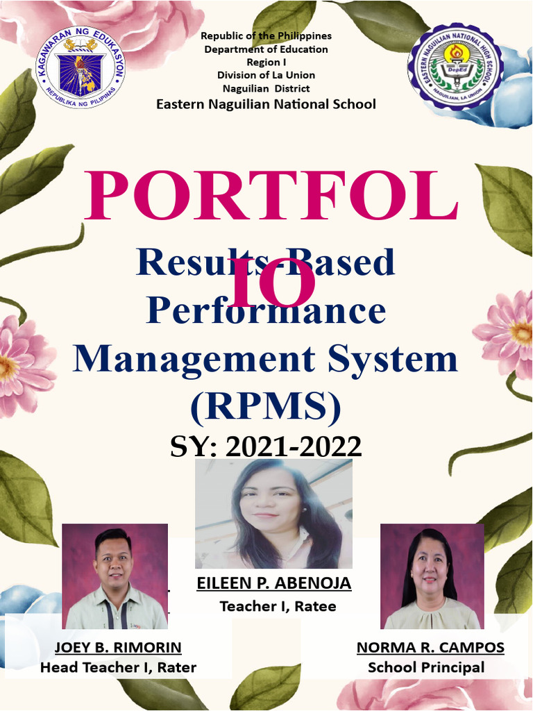 E-Rpms Portfolio (Design Thirteen) - Depedclick | Download Free PDF ...