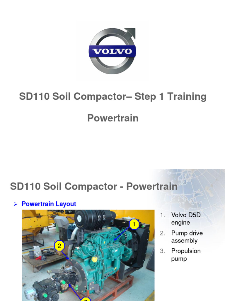 SD110 - Powertrain | PDF | Brake | Pump